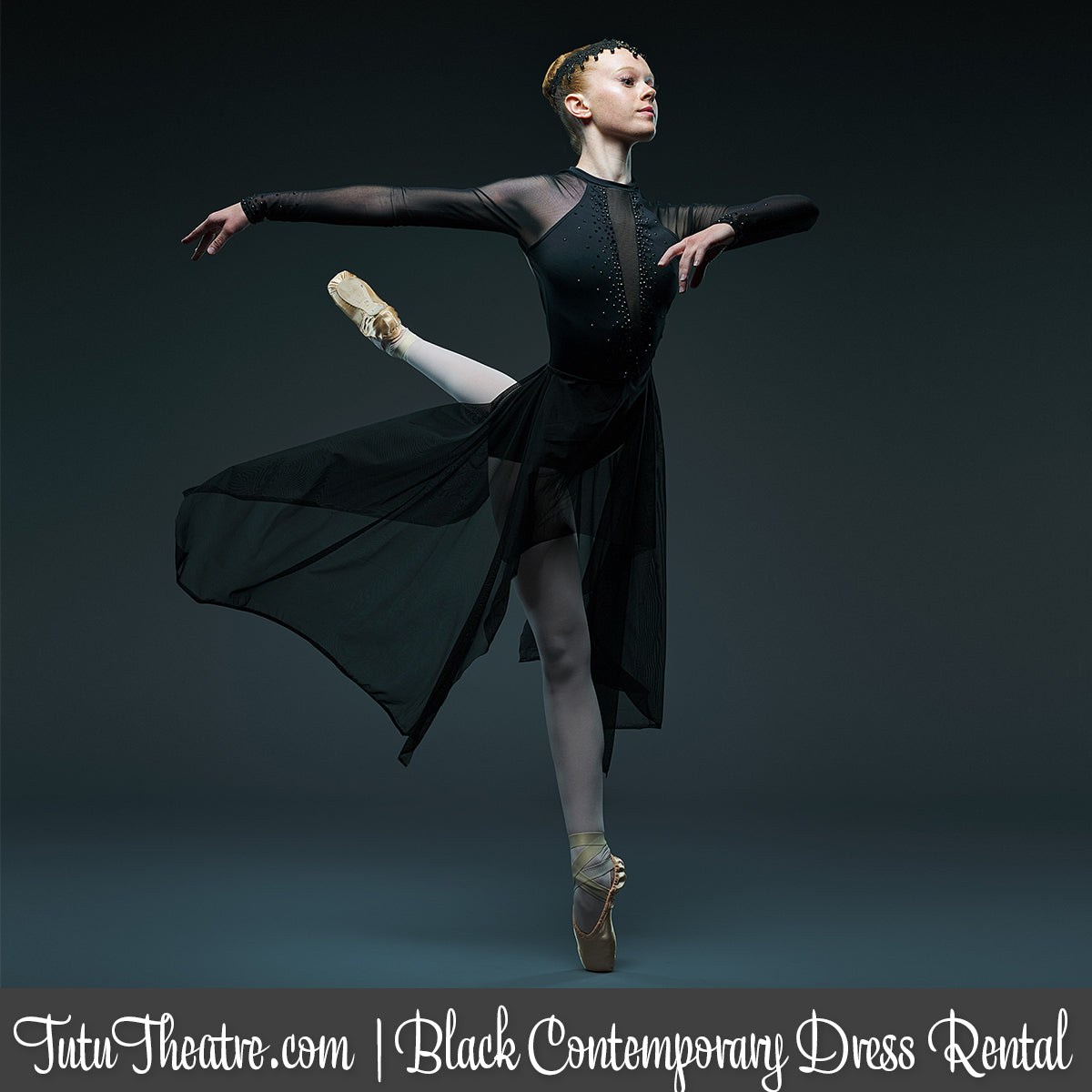 Black Contemporary Dress Rental – Tutu Theatre