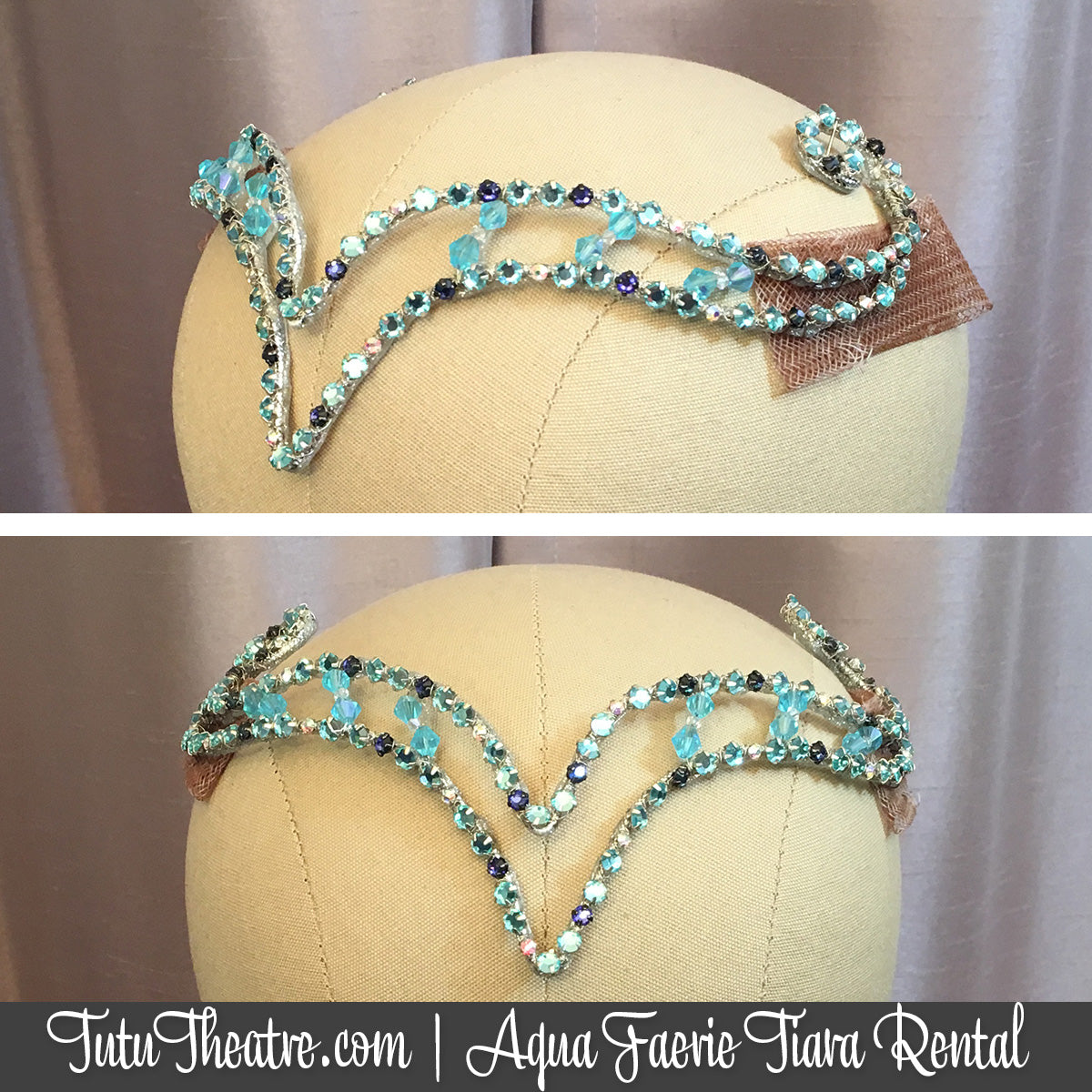 Aqua Faerie Tiara Rental – Tutu Theatre